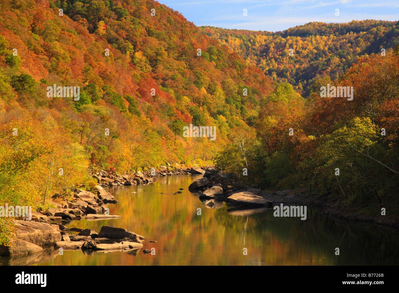New River Gorge National River, West Virginia, USA Stock Photo - Alamy
