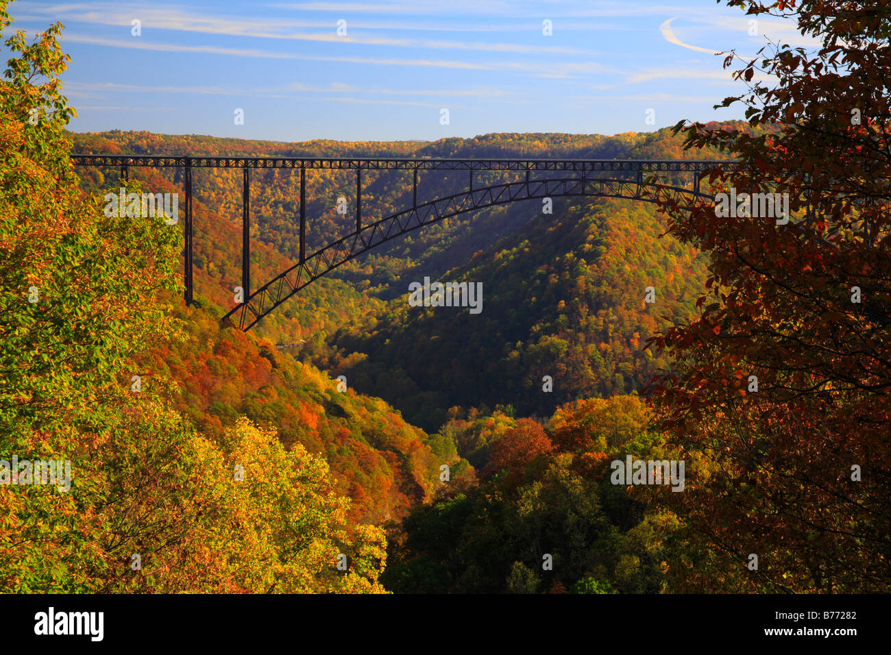 New River Gorge Bridge, New River Gorge National River, West Virginia ...