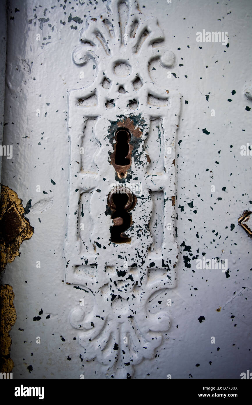 Double keyholes hi-res stock photography and images - Alamy