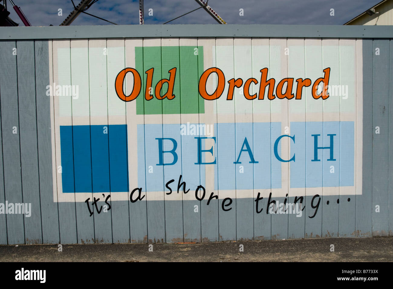 Old orchard beach hi-res stock photography and images - Alamy