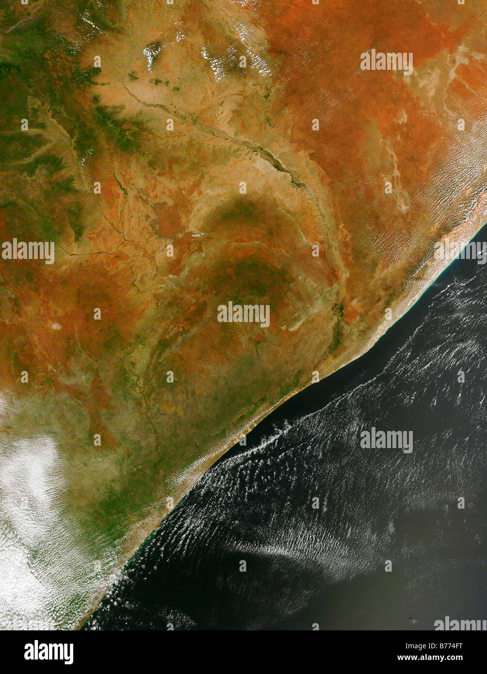 East African Rift From Space