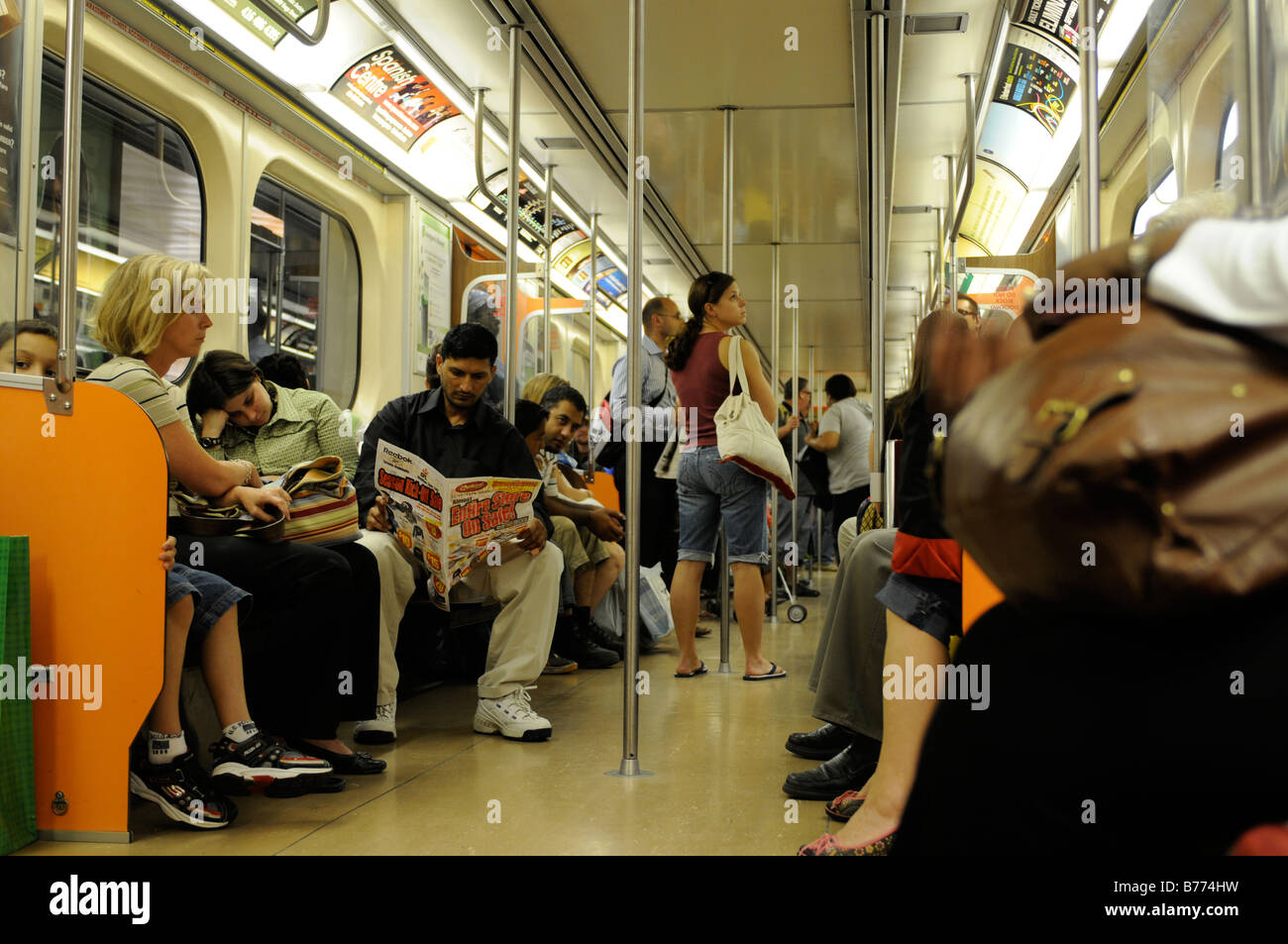 Inside toronto subway hi-res stock photography and images - Alamy