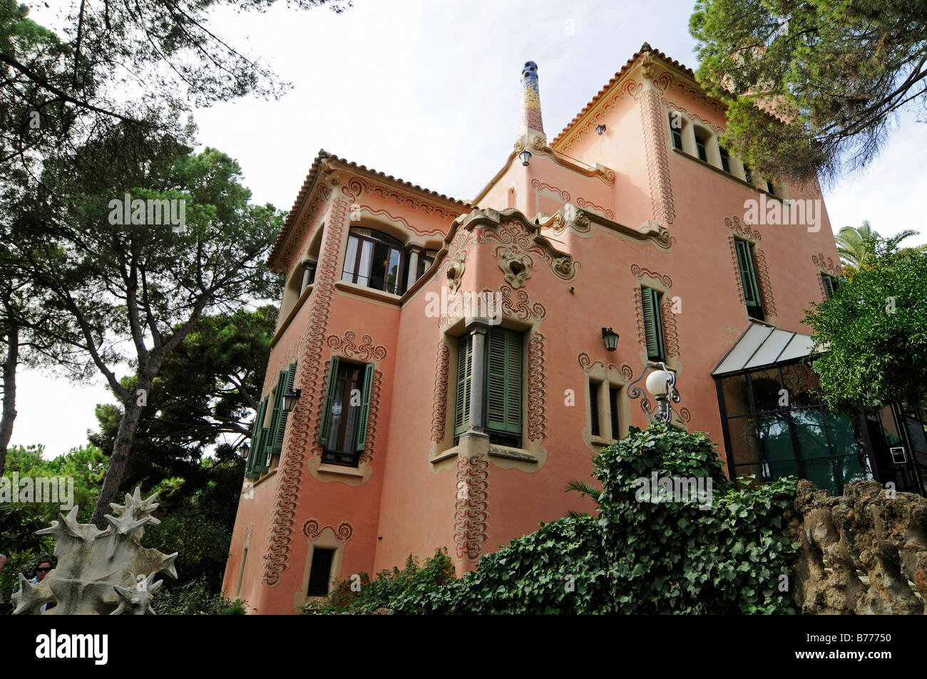 Casa Museu Gaudi, Antoni Gaudi, Museum, residential house, Park Gueell ...