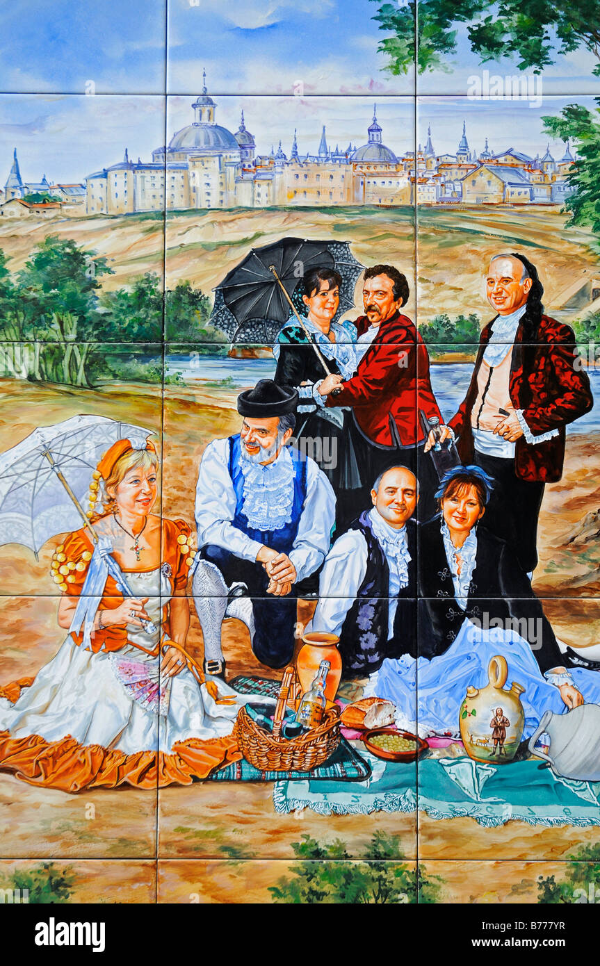 Painting picnic spain hi-res stock photography and images - Alamy