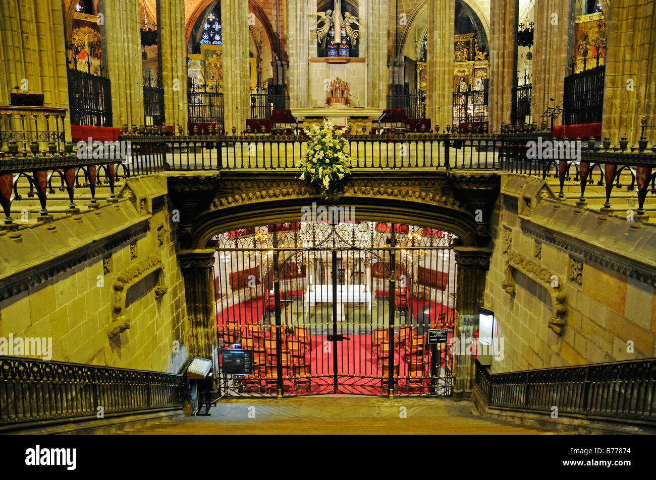Crypt, sarcophagus, La Catedral, cathedral, Santa Eulalia, Placa de la ...