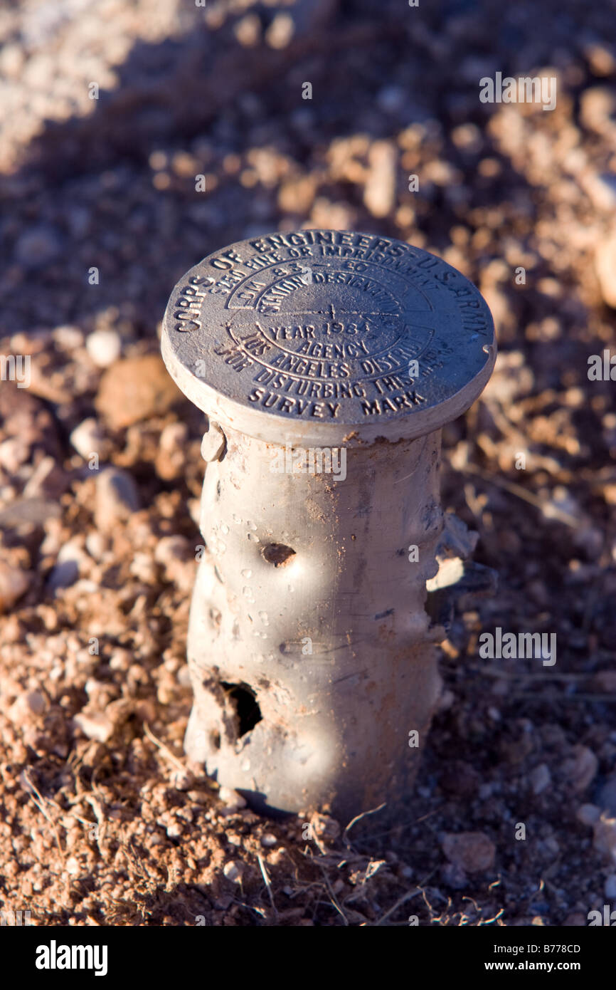 Survey marker hi-res stock photography and images - Alamy