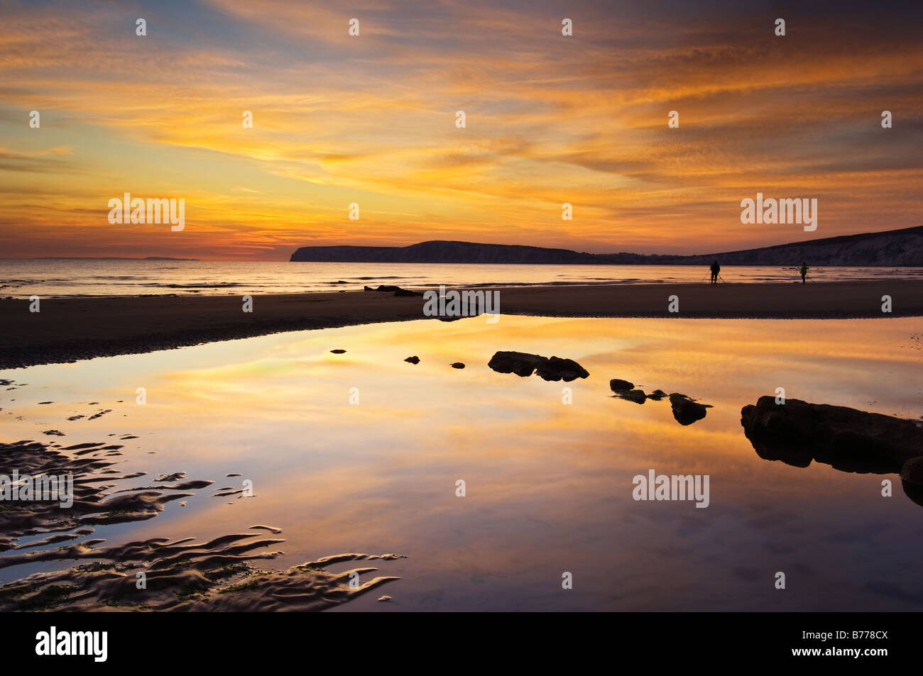 Compton bay beach hi-res stock photography and images - Alamy