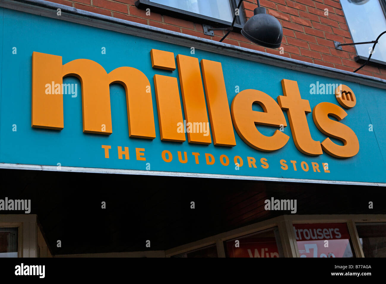 Millets outdoor shop hi-res stock photography and images - Alamy