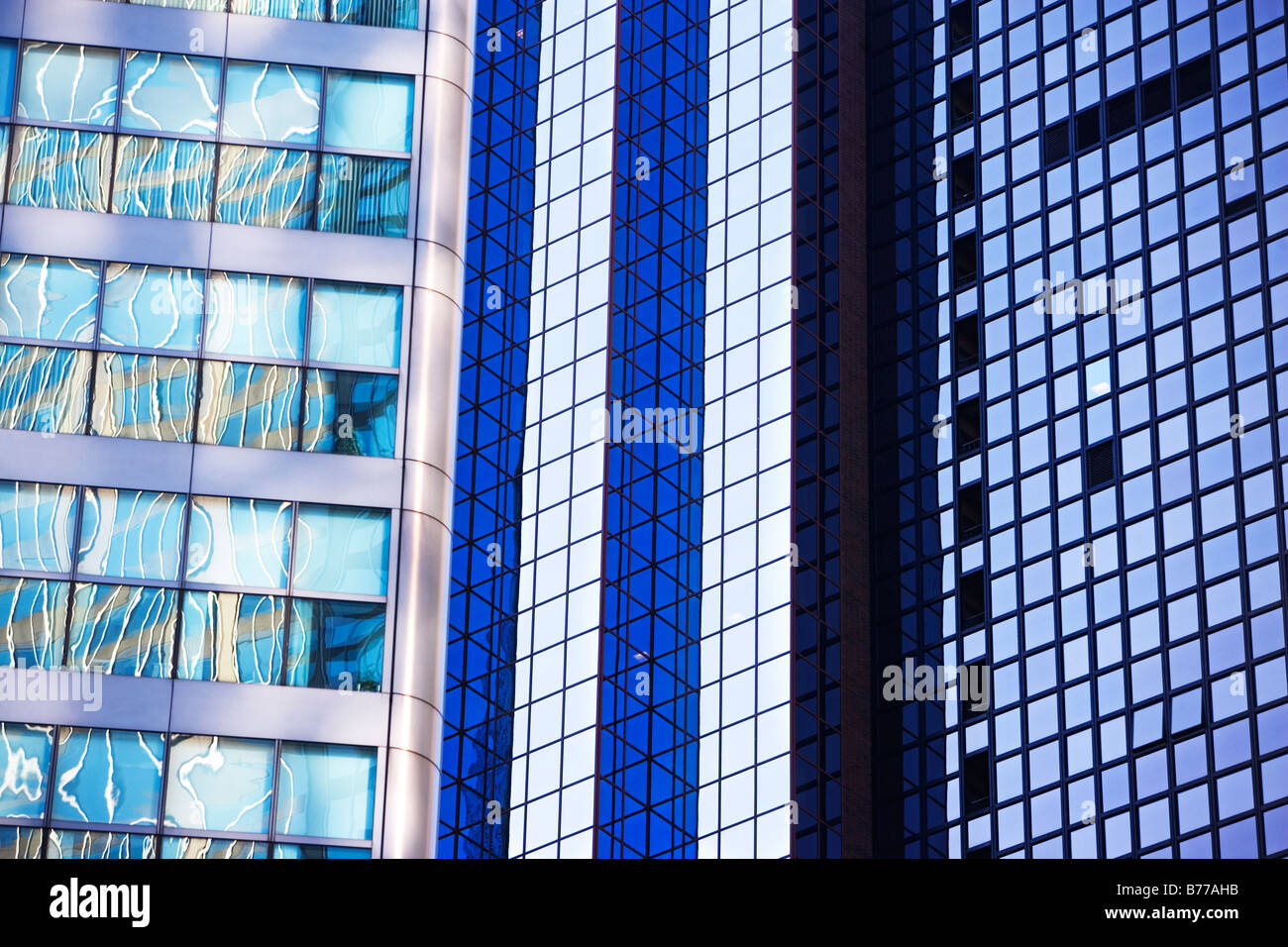 Glass windows of highrise buildings Stock Photo - Alamy