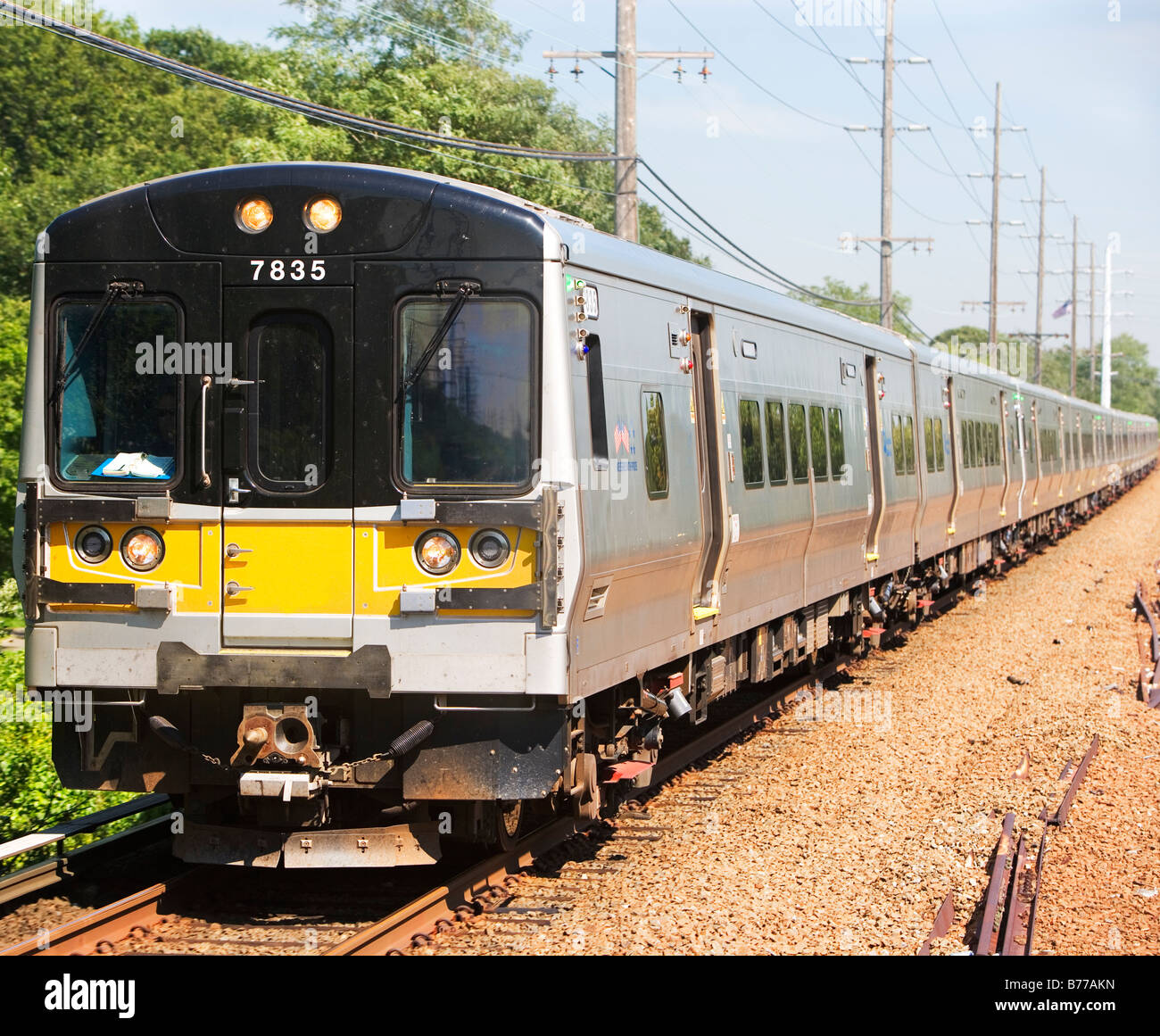 Commuter train usa hi-res stock photography and images - Alamy