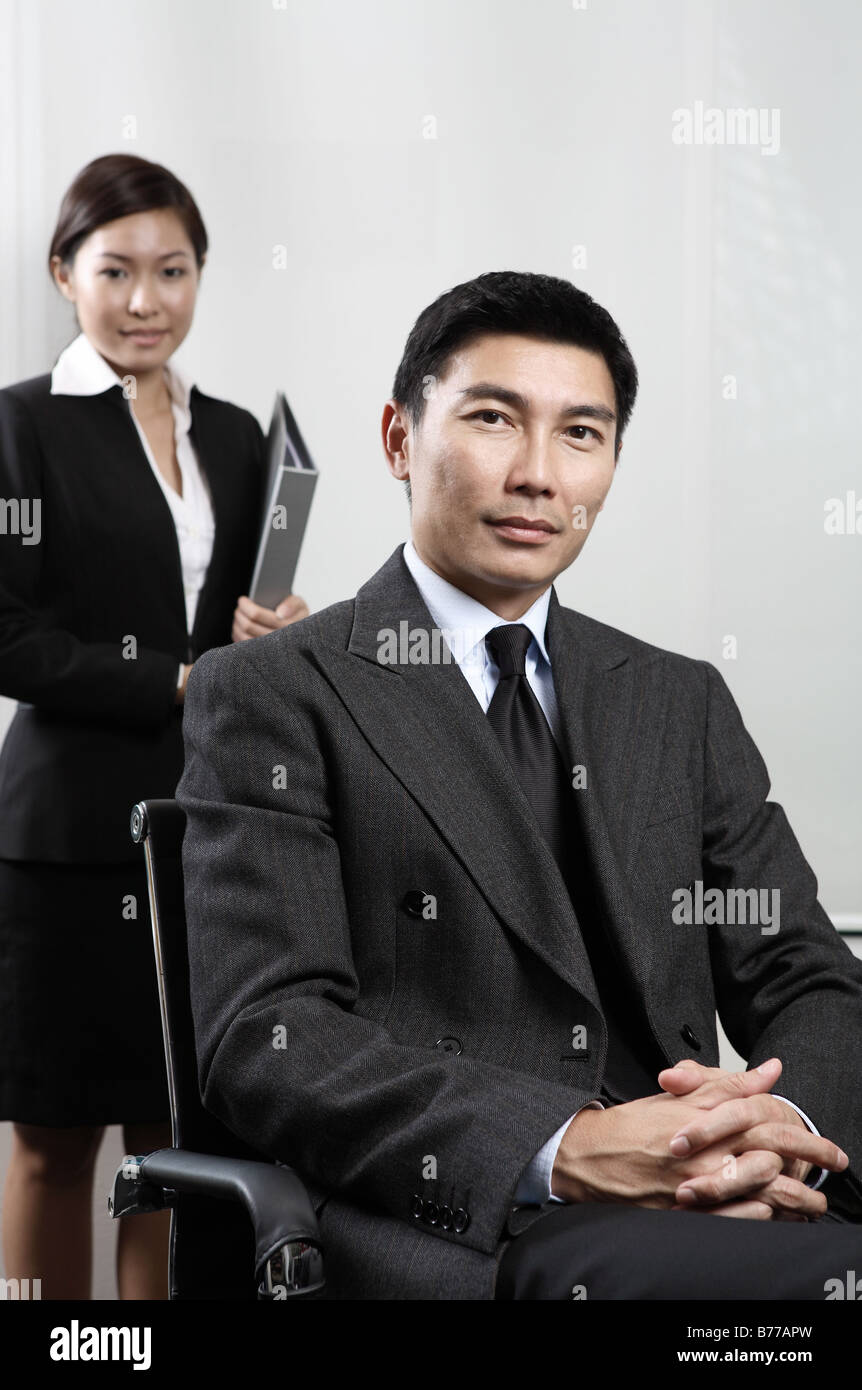 Portrait of a Professional Team Stock Photo - Alamy