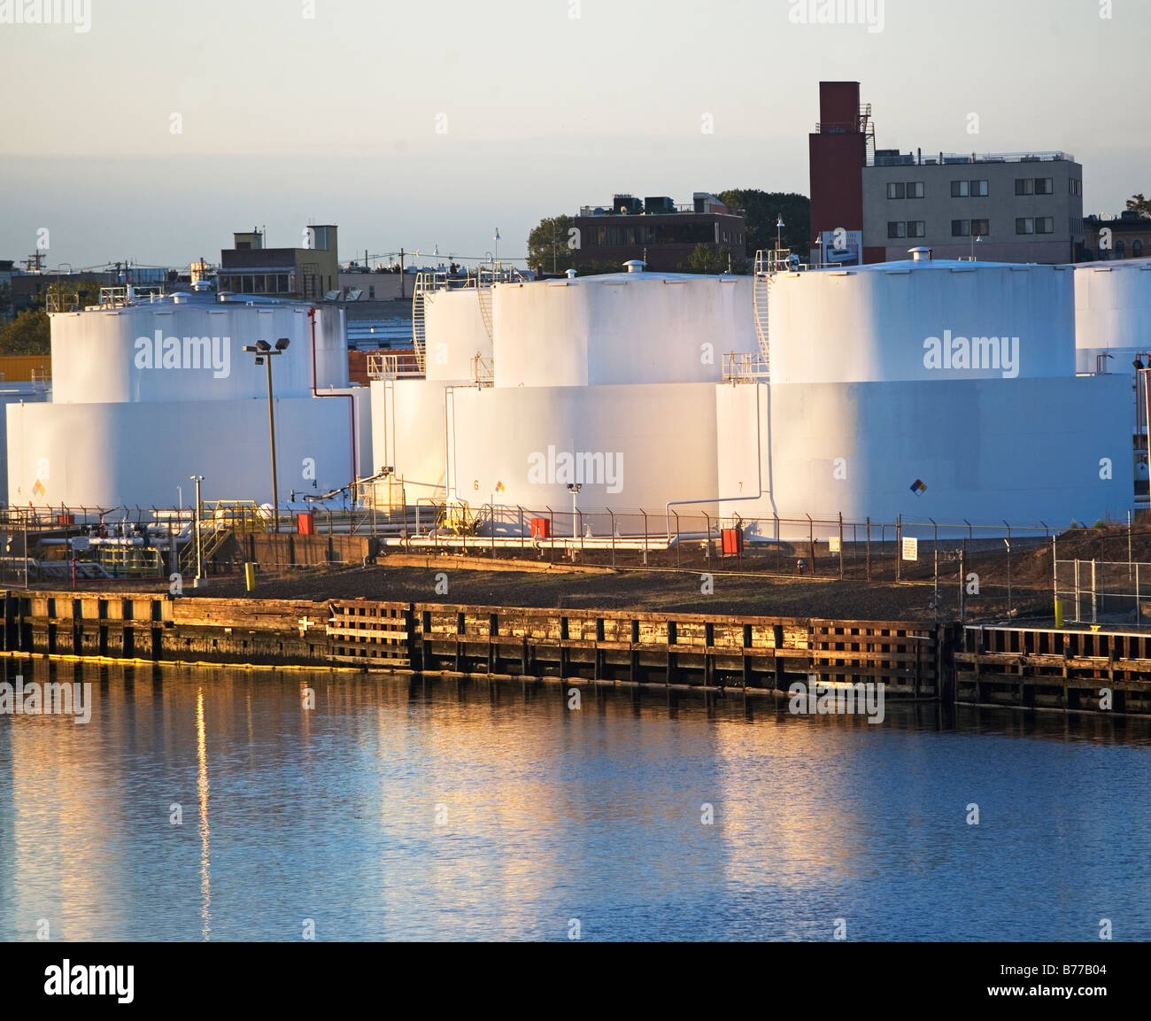 Oil storage containers Stock Photo - Alamy