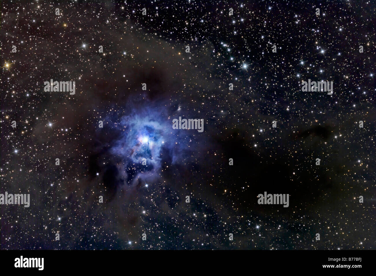 The Iris Nebula Stock Photo - Alamy