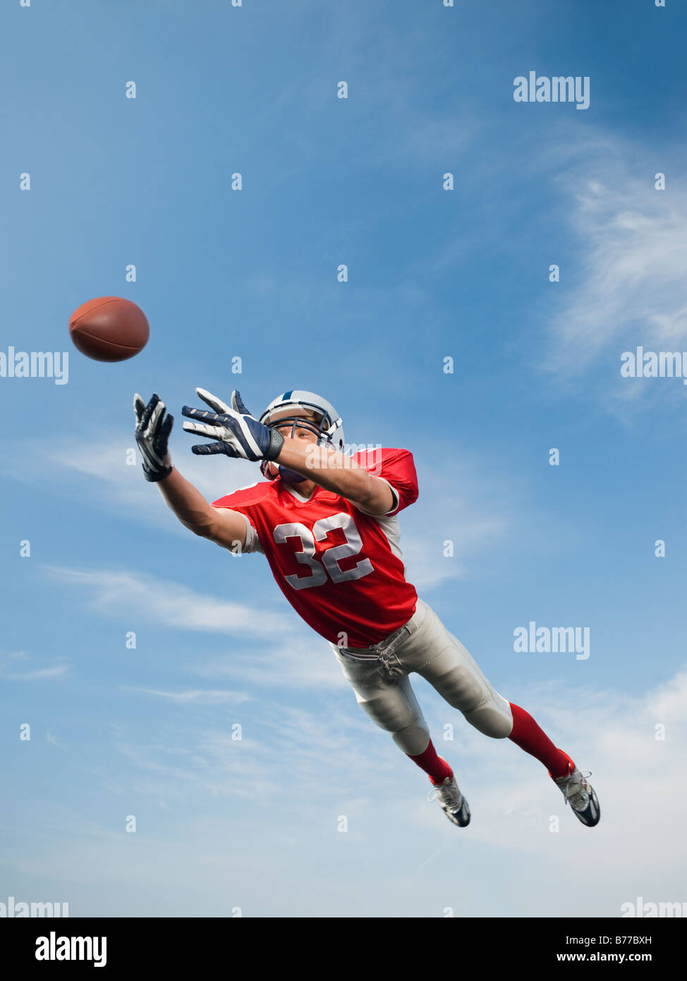 American Football Receiver Boy High Resolution Stock Photography and ...