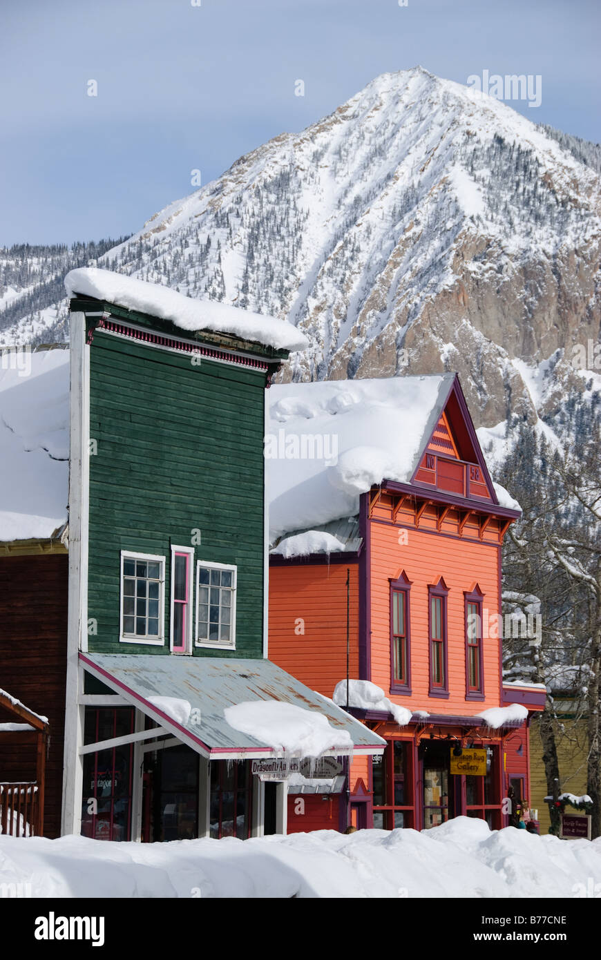 Crested butte snow hi-res stock photography and images - Alamy