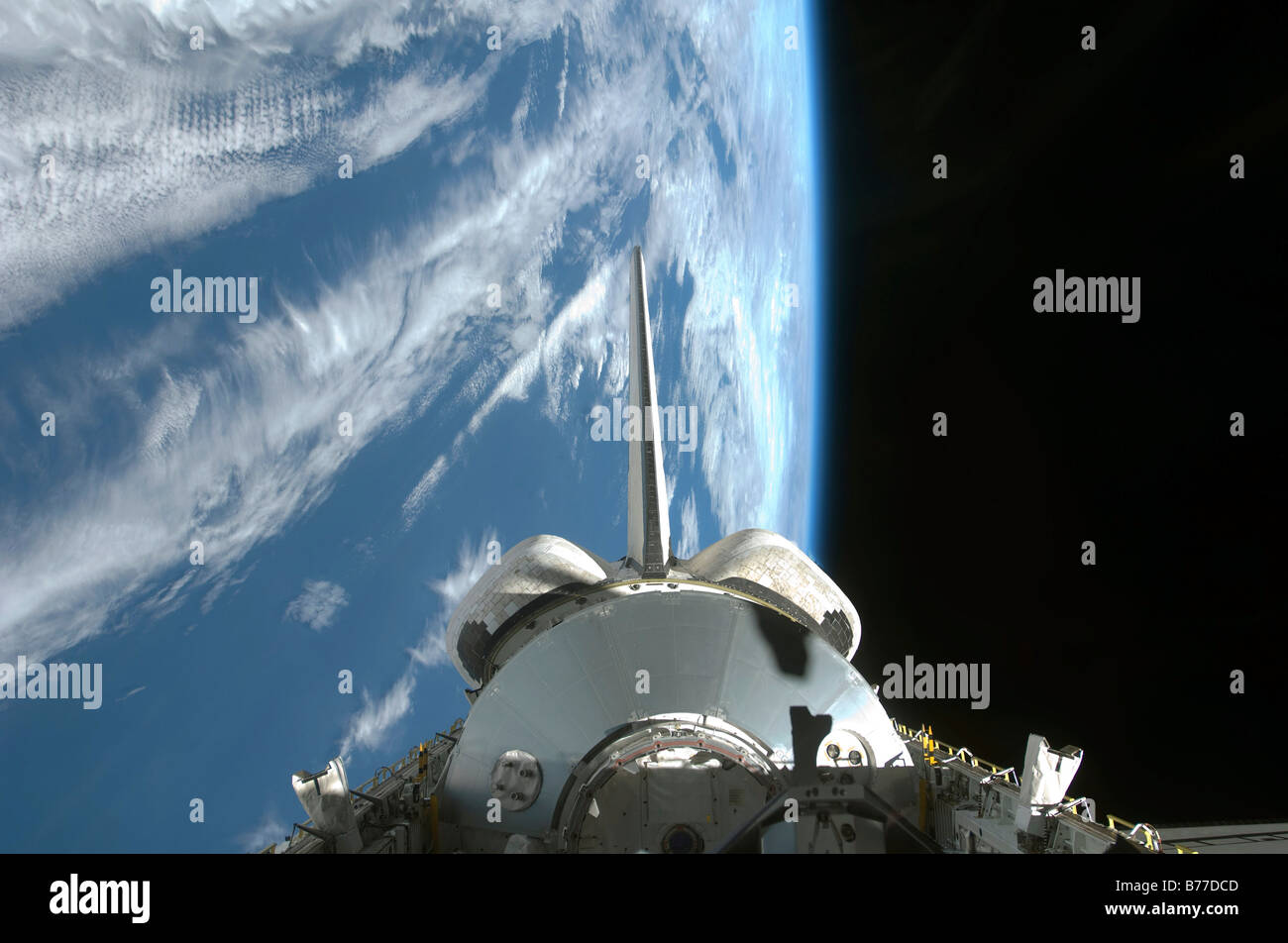 Space Shuttle Endeavour's payload bay Stock Photo - Alamy