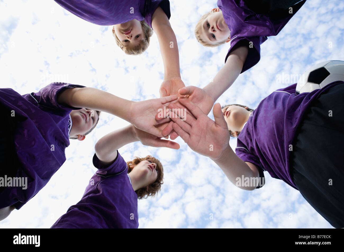 Soccer Team Huddle High Resolution Stock Photography and Images - Alamy