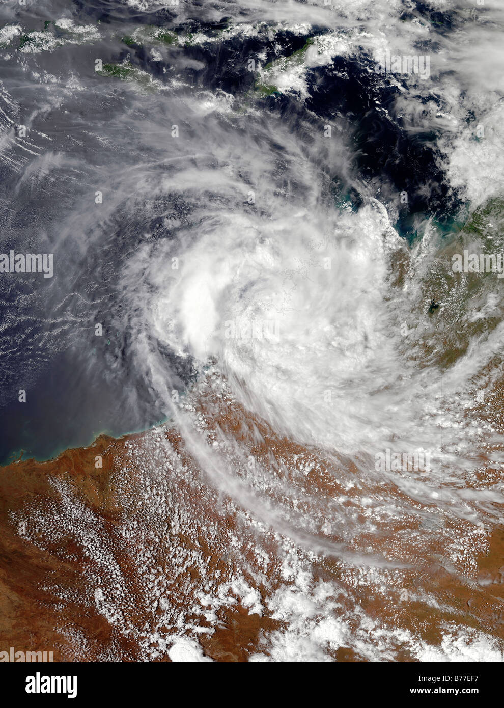 Satellite cyclone australia hi-res stock photography and images - Alamy