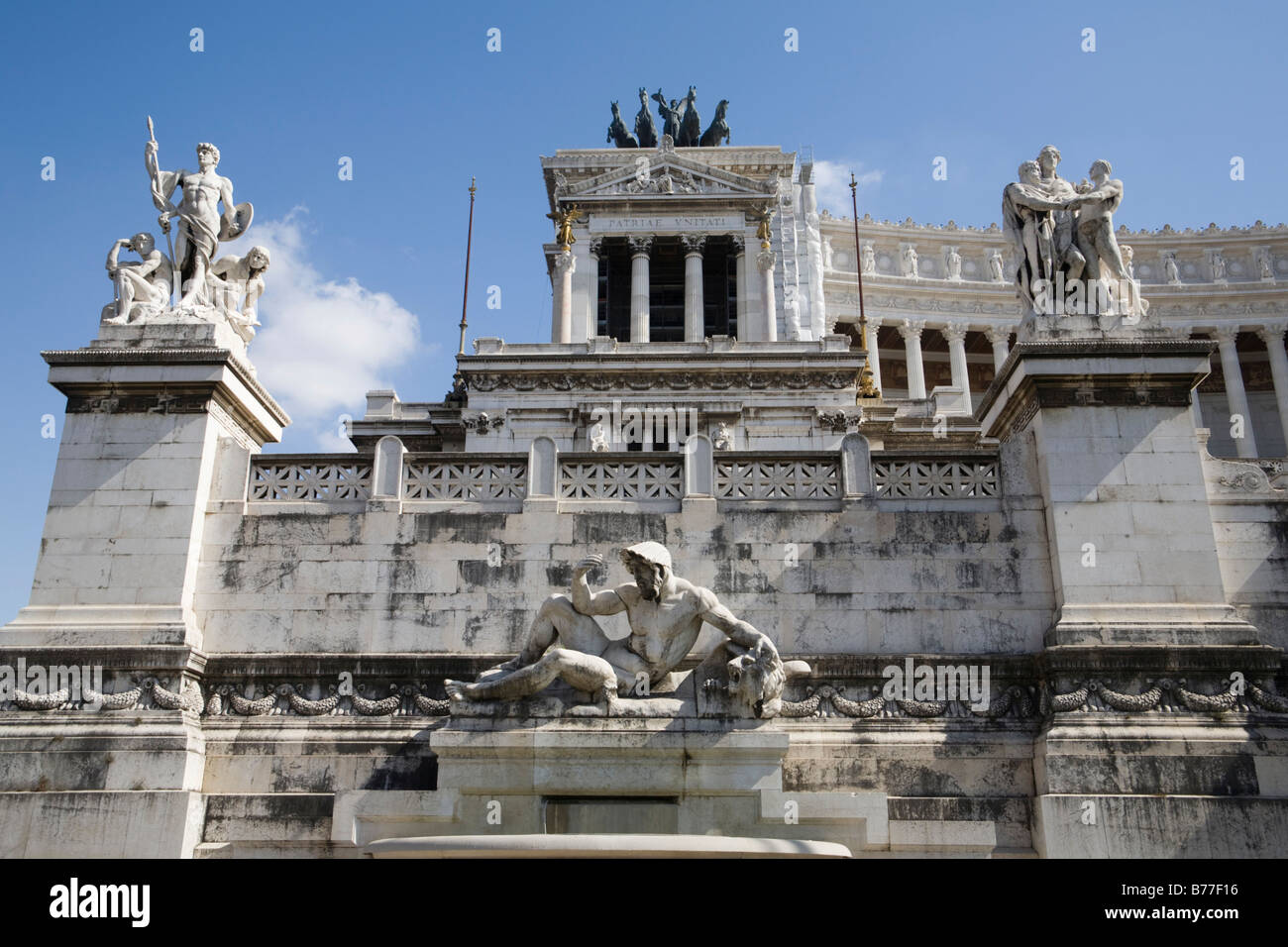Monumento a Vittorio Emanuele II, national landmark, Via del Corso ...