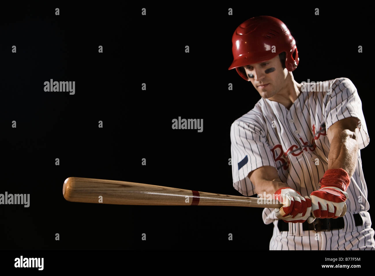 Muscular man baseball bat hi-res stock photography and images - Alamy