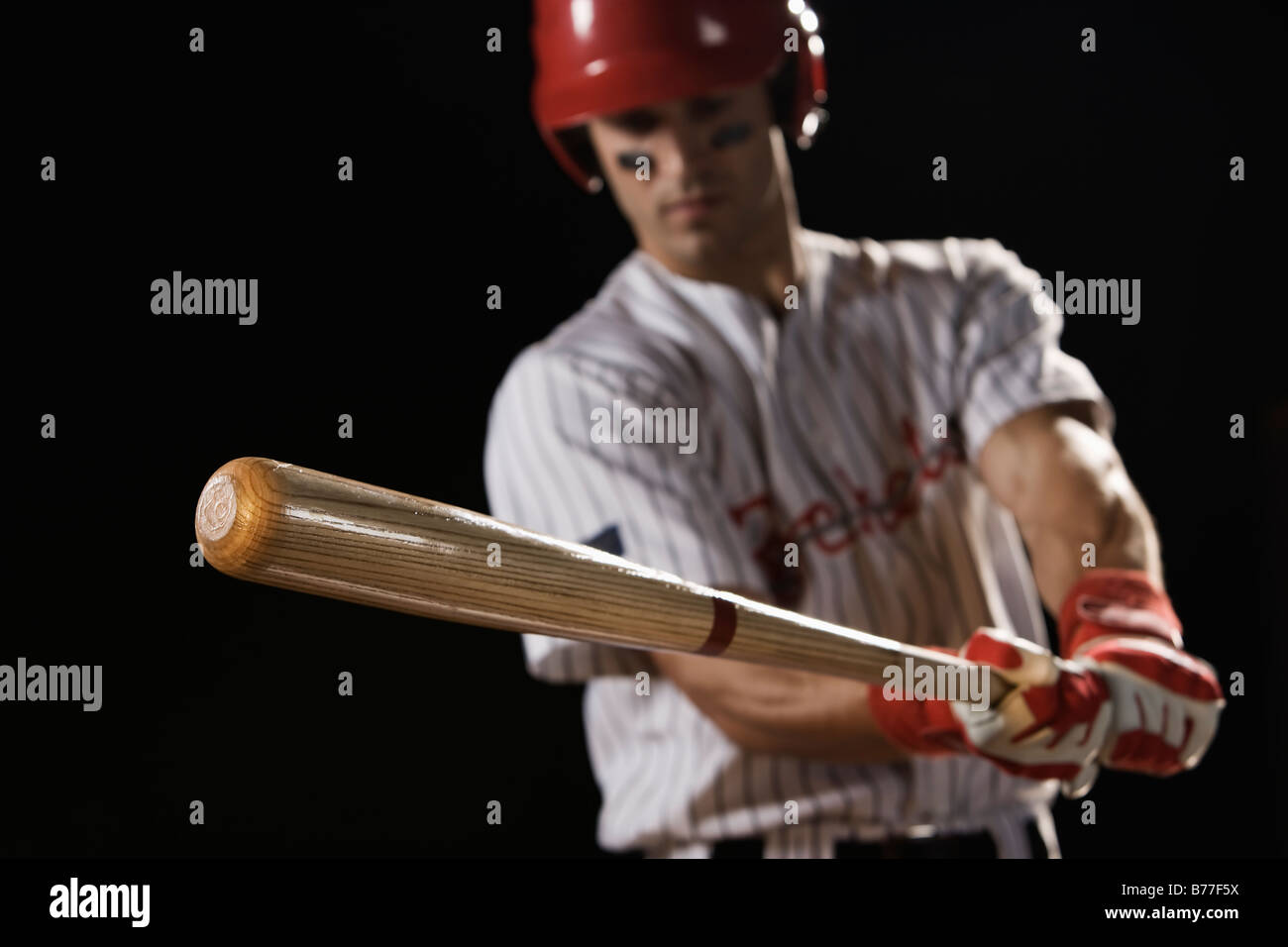 Muscular man baseball bat hi-res stock photography and images - Alamy