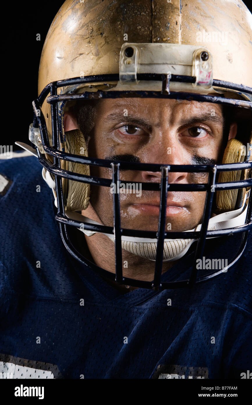 Football close up head head shot hi-res stock photography and images ...
