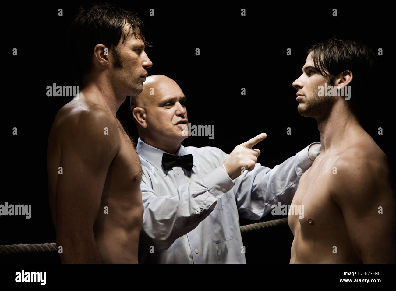Boxer Match Two High Resolution Stock Photography and Images - Alamy