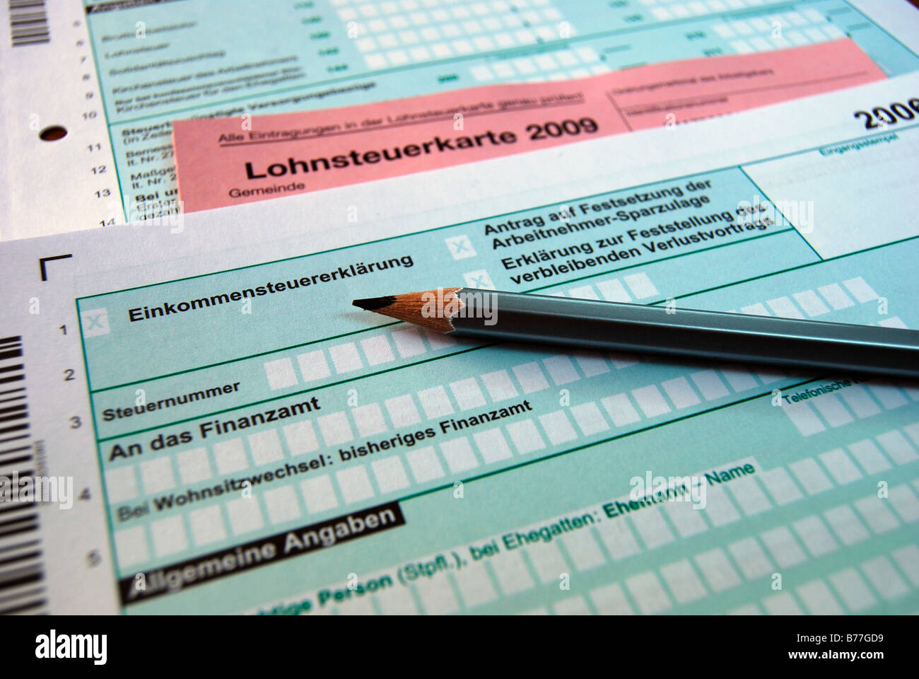Tax card hi-res stock photography and images - Alamy