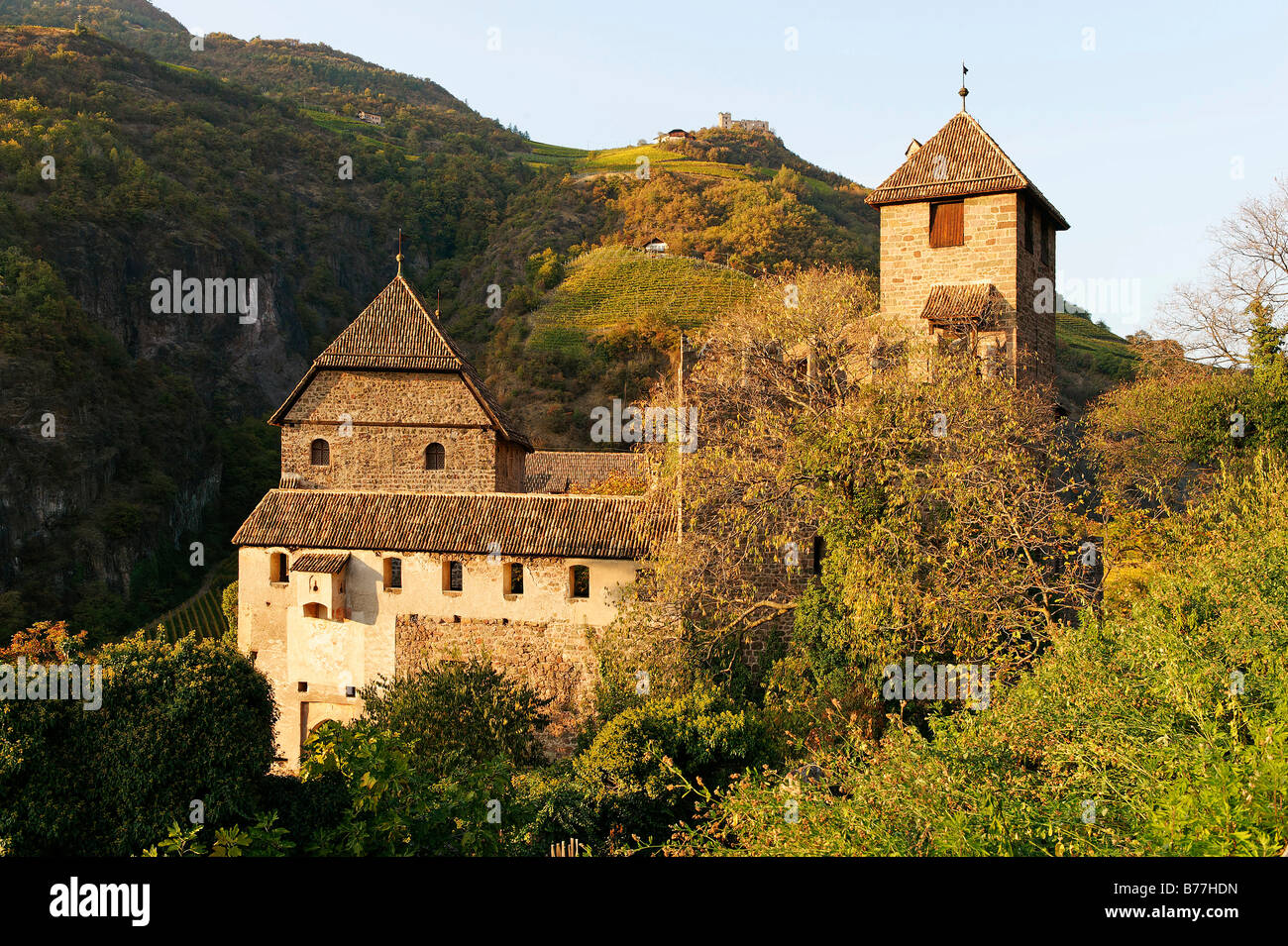 Runkelstein castle, Bolzano, Bozen, Alto Adige, Italy, Europe Stock ...
