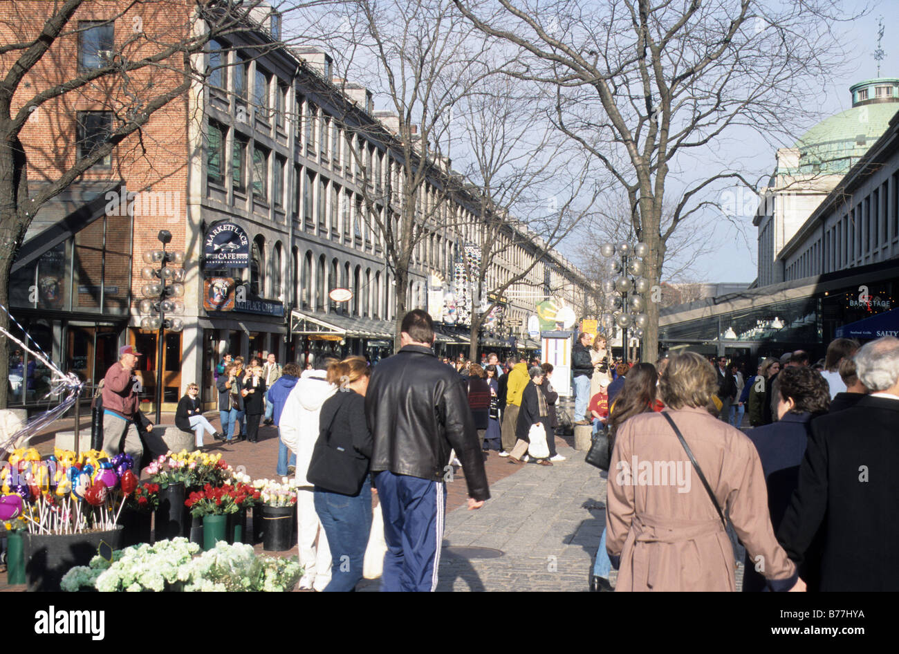 Quincy Market Square High Resolution Stock Photography and Images - Alamy