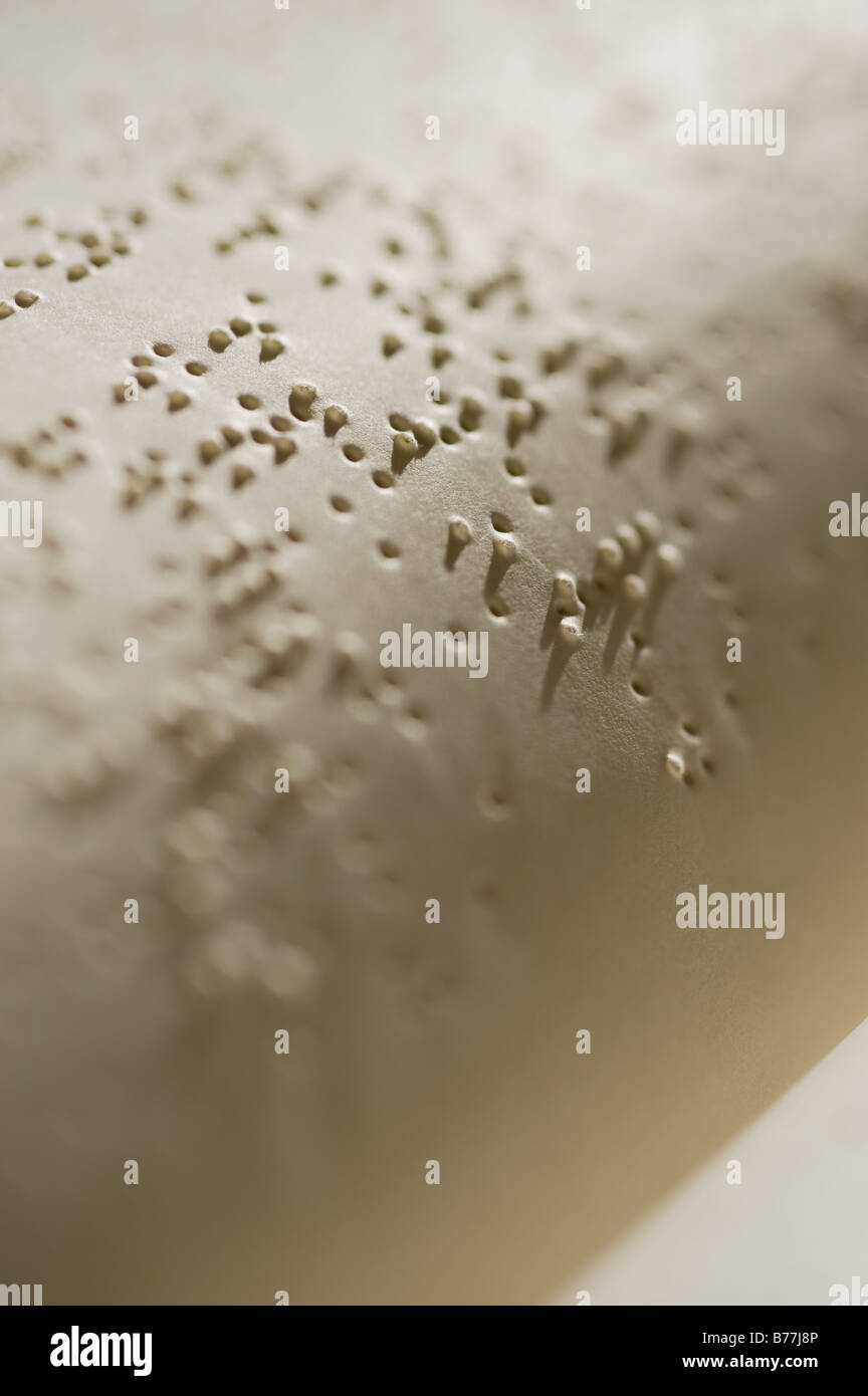 Braille image hi-res stock photography and images - Alamy