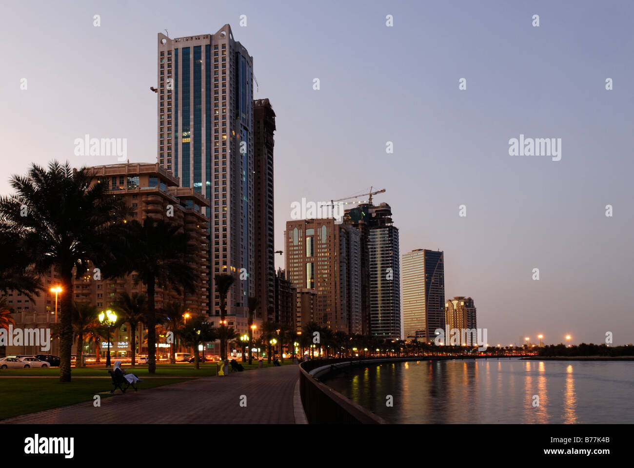 Sharjah skyline hi-res stock photography and images - Alamy