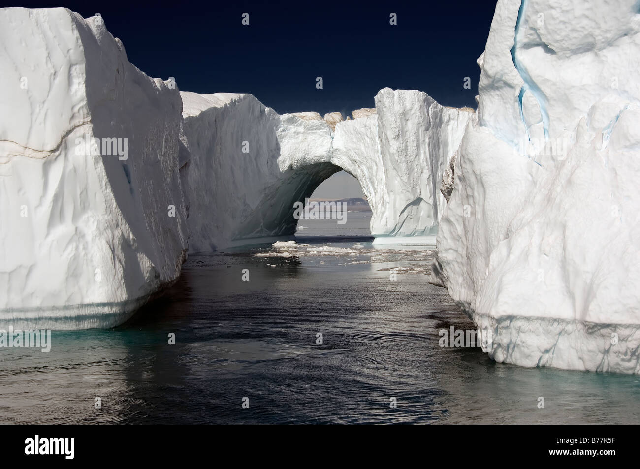 Icebergs in Disko Bay, Greenland Stock Photo - Alamy
