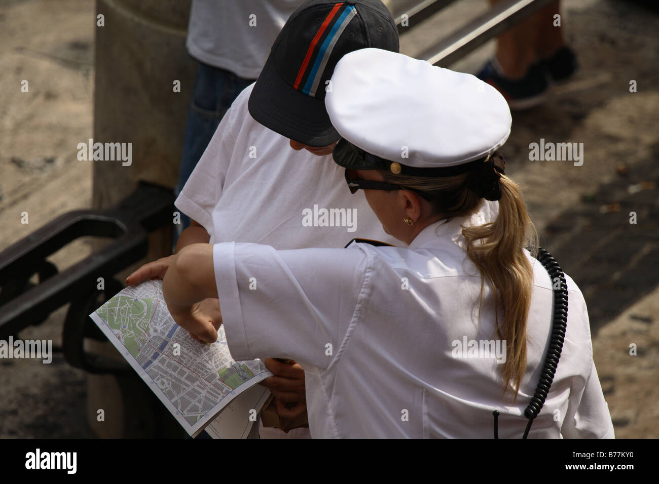 Give giving direction directions hi-res stock photography and images ...