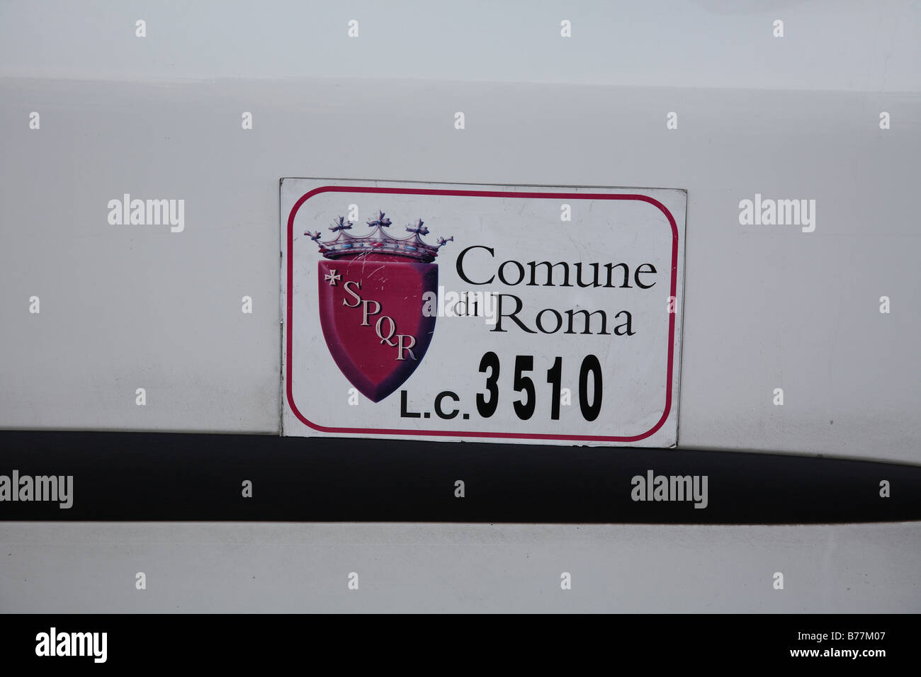 Italy,Lazio,Rome,Comune di Roma Sign Stock Photo - Alamy