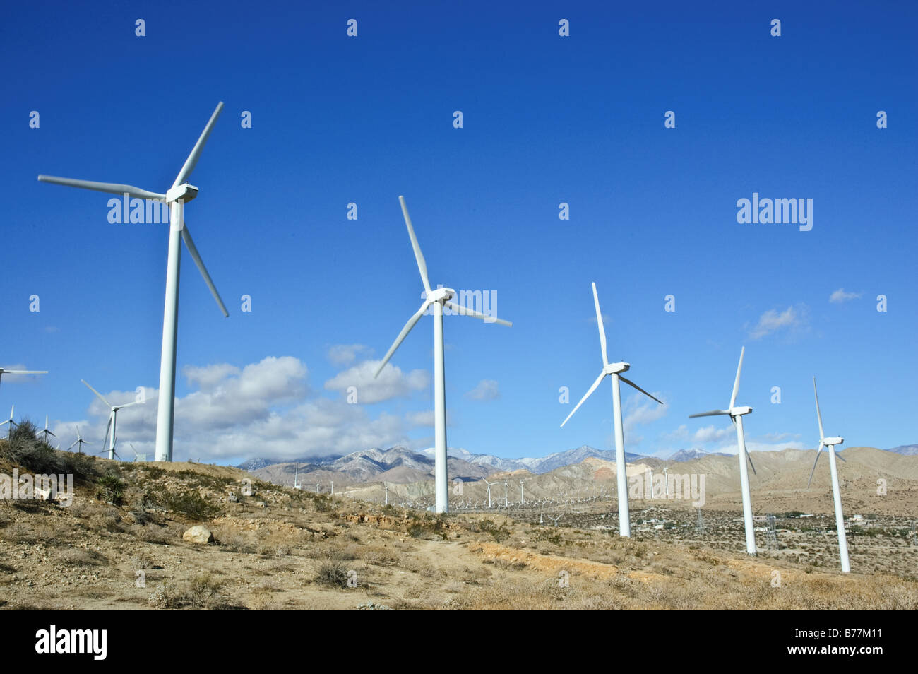 California wind farm Stock Photo - Alamy