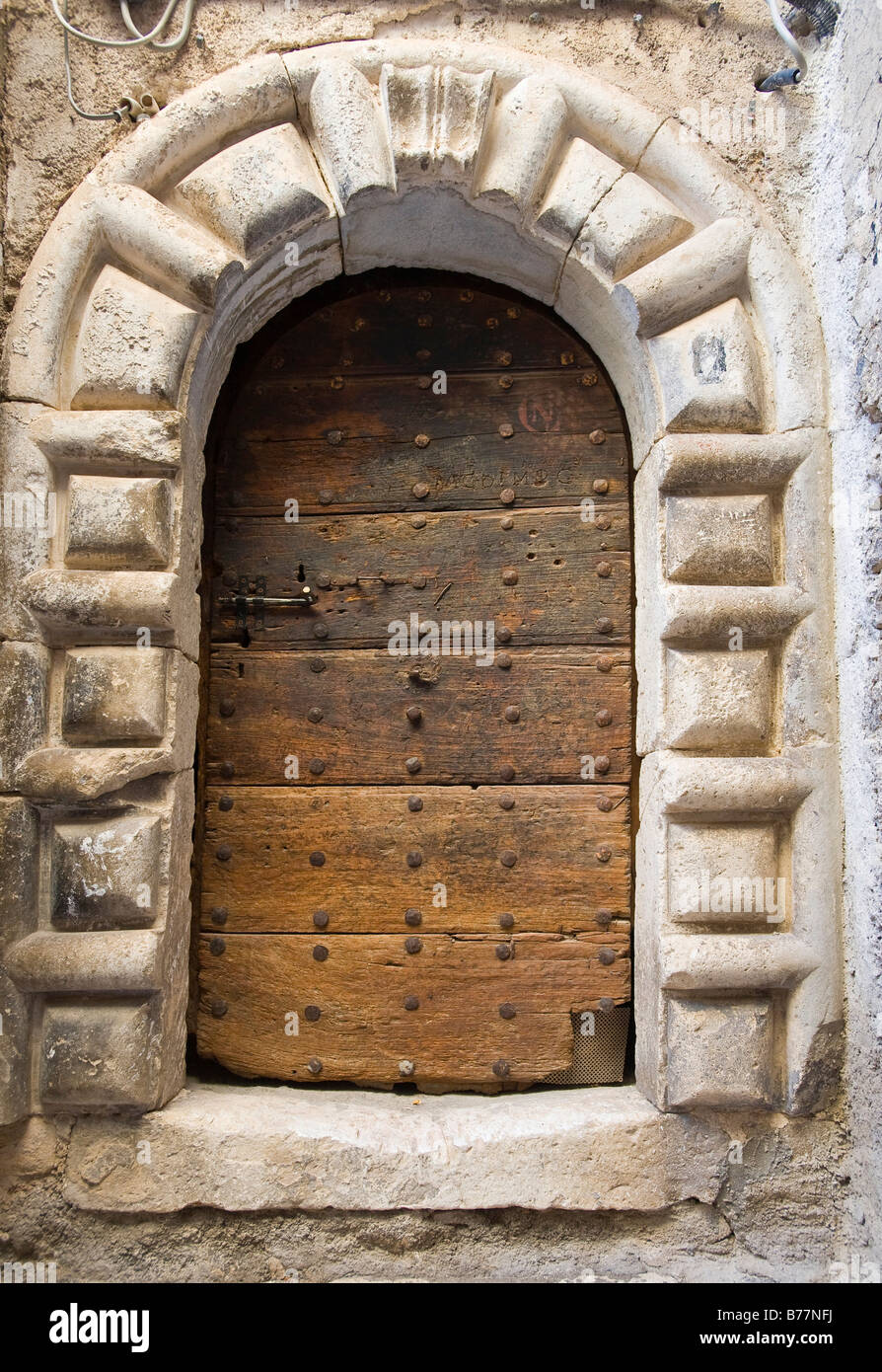 Door, Santa Stefano de Sessiano, Abruzzo, Italy, Europe Stock Photo - Alamy