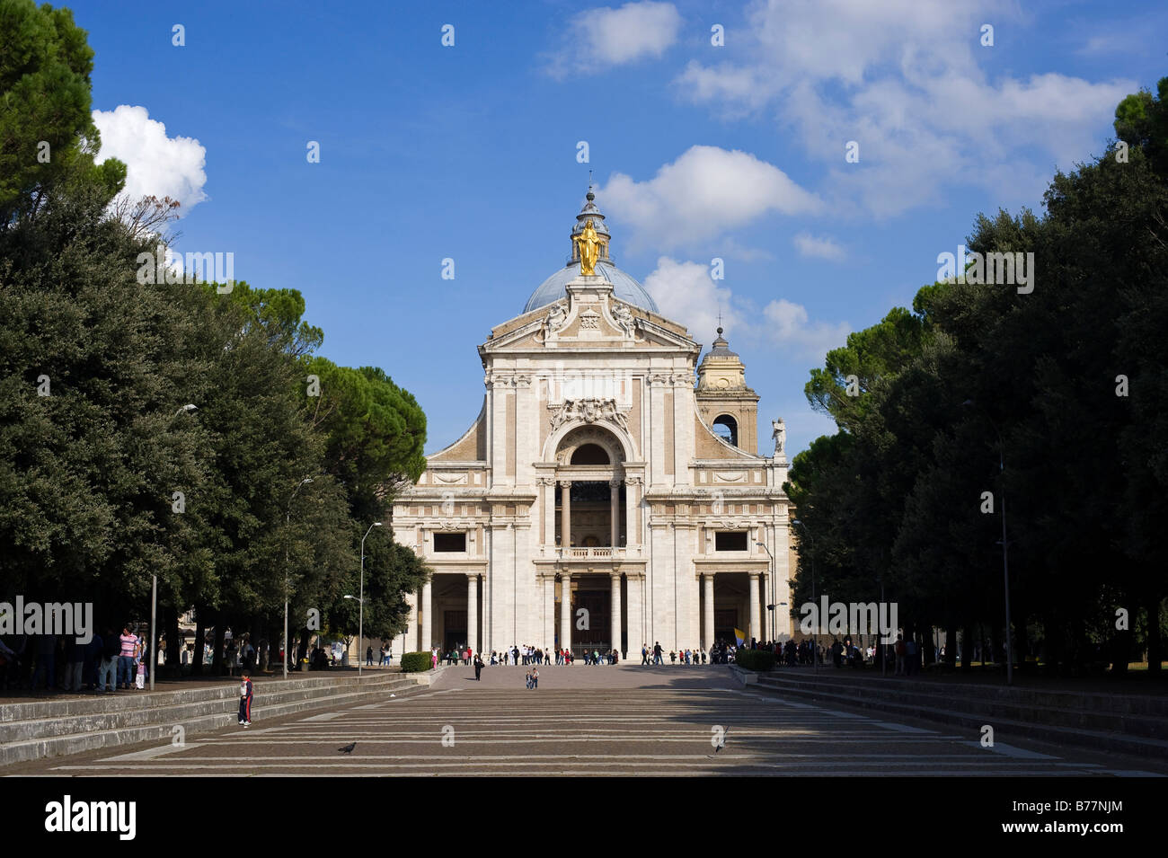 Santa Maria degli Angeli, near Assisi, Umbria, Italy, Europe Stock ...