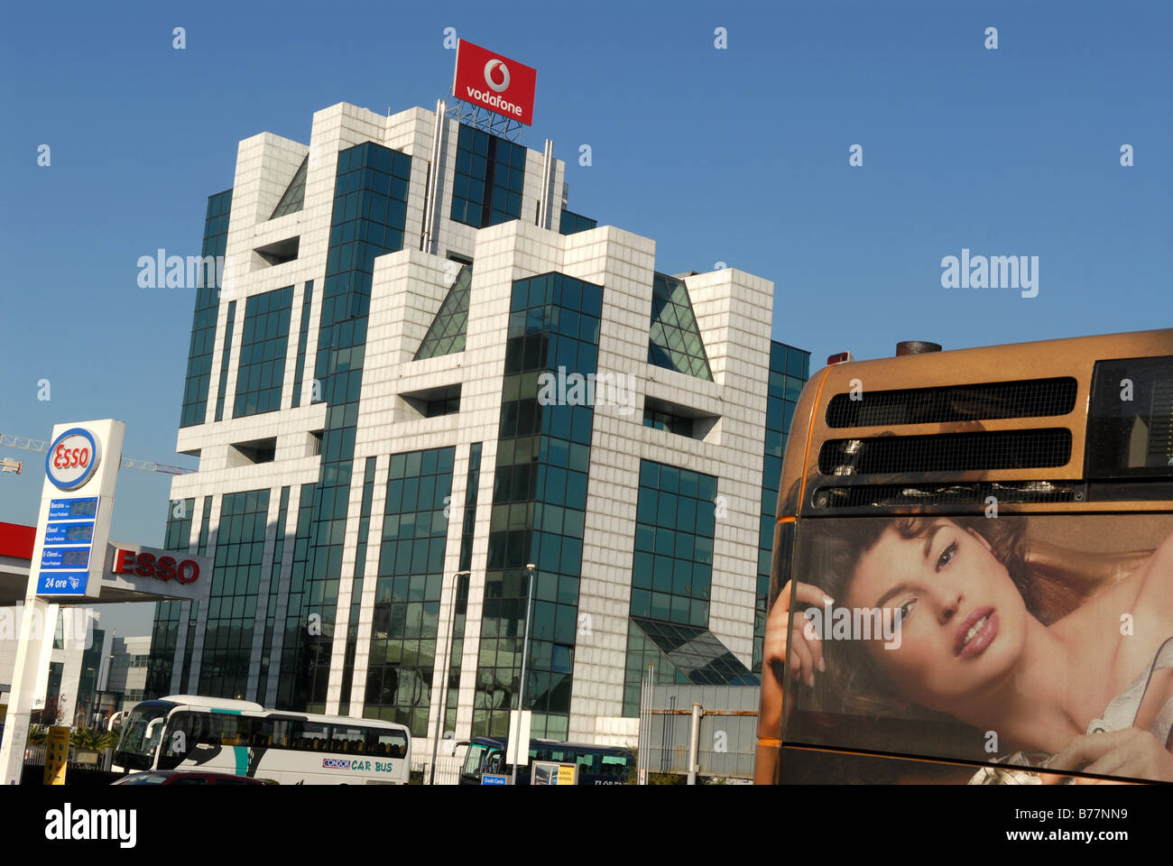 Milan, office buildings in the Lorenteggio district Stock Photo - Alamy