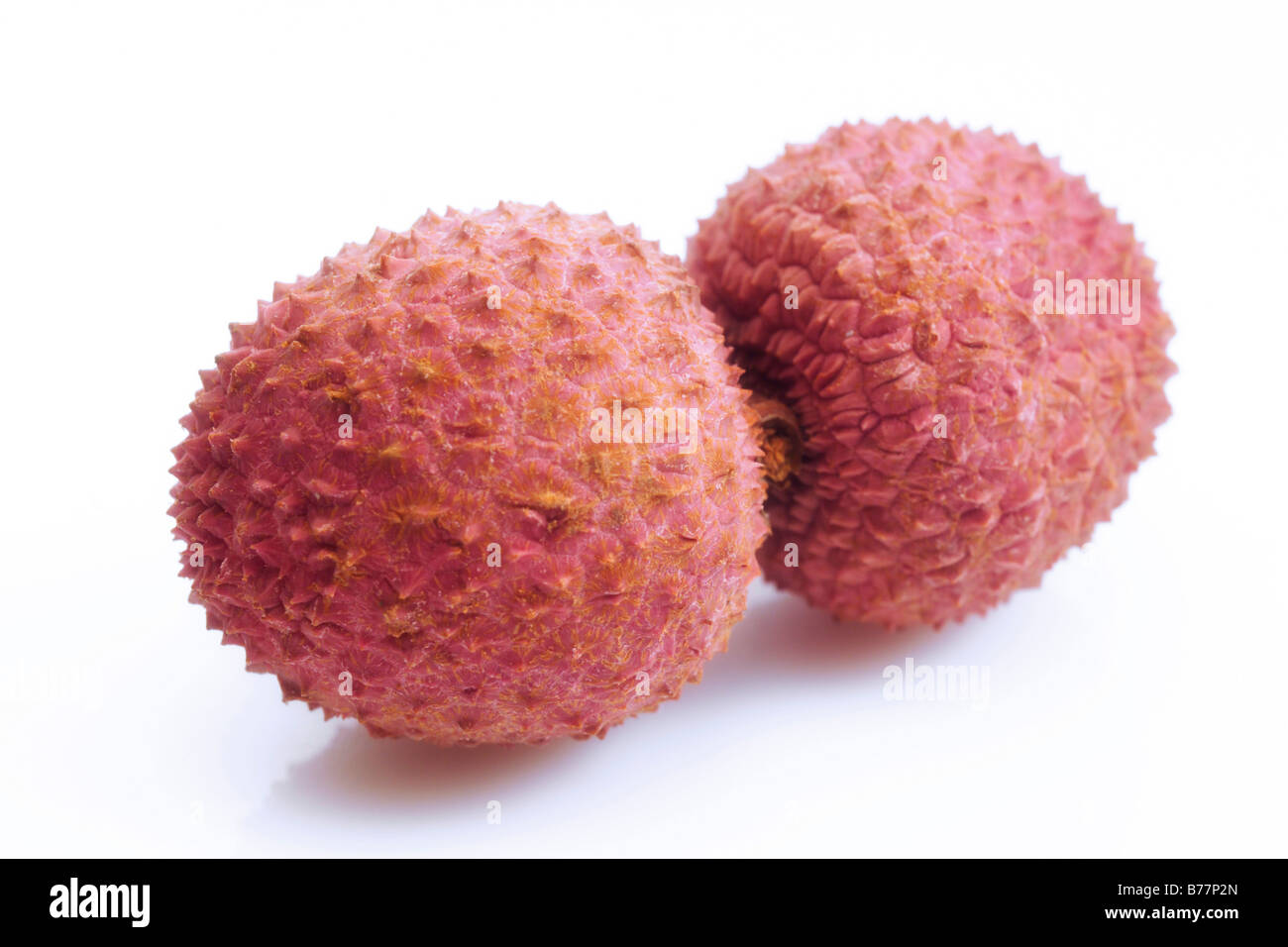 Lychee fruit no background Cut Out Stock Images & Pictures - Alamy