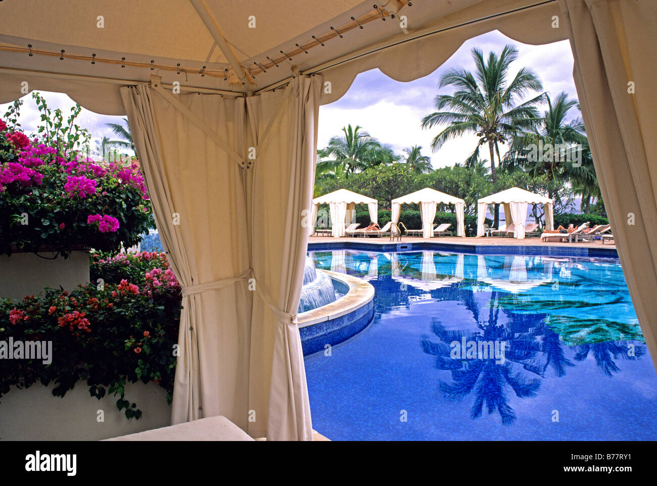 Elegant swimming pool,Grand Wailea Resort,Maui,Hawaii Stock Photo - Alamy