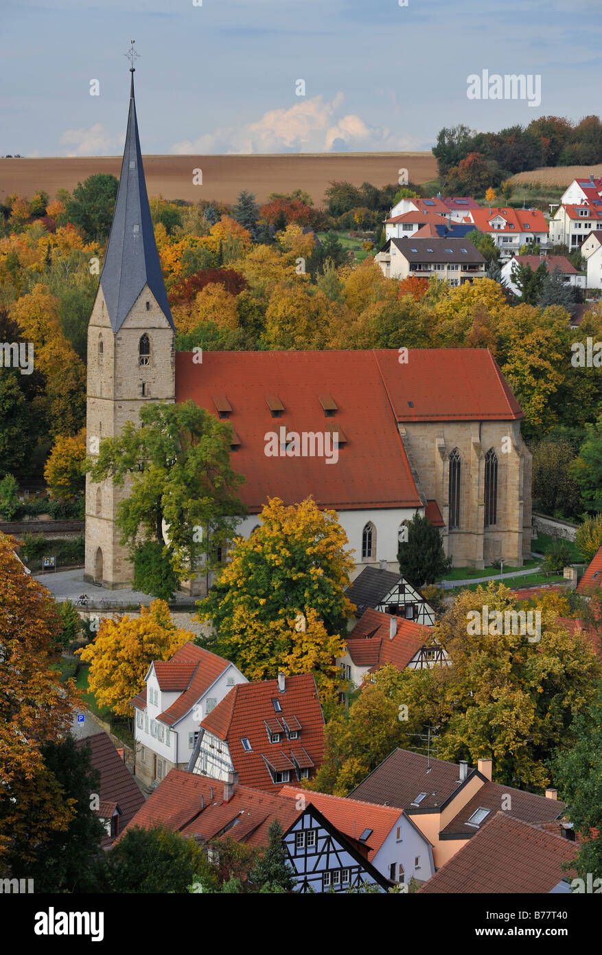 Alexander Church, Alexanderkirche, Marbach am Neckar, Baden ...