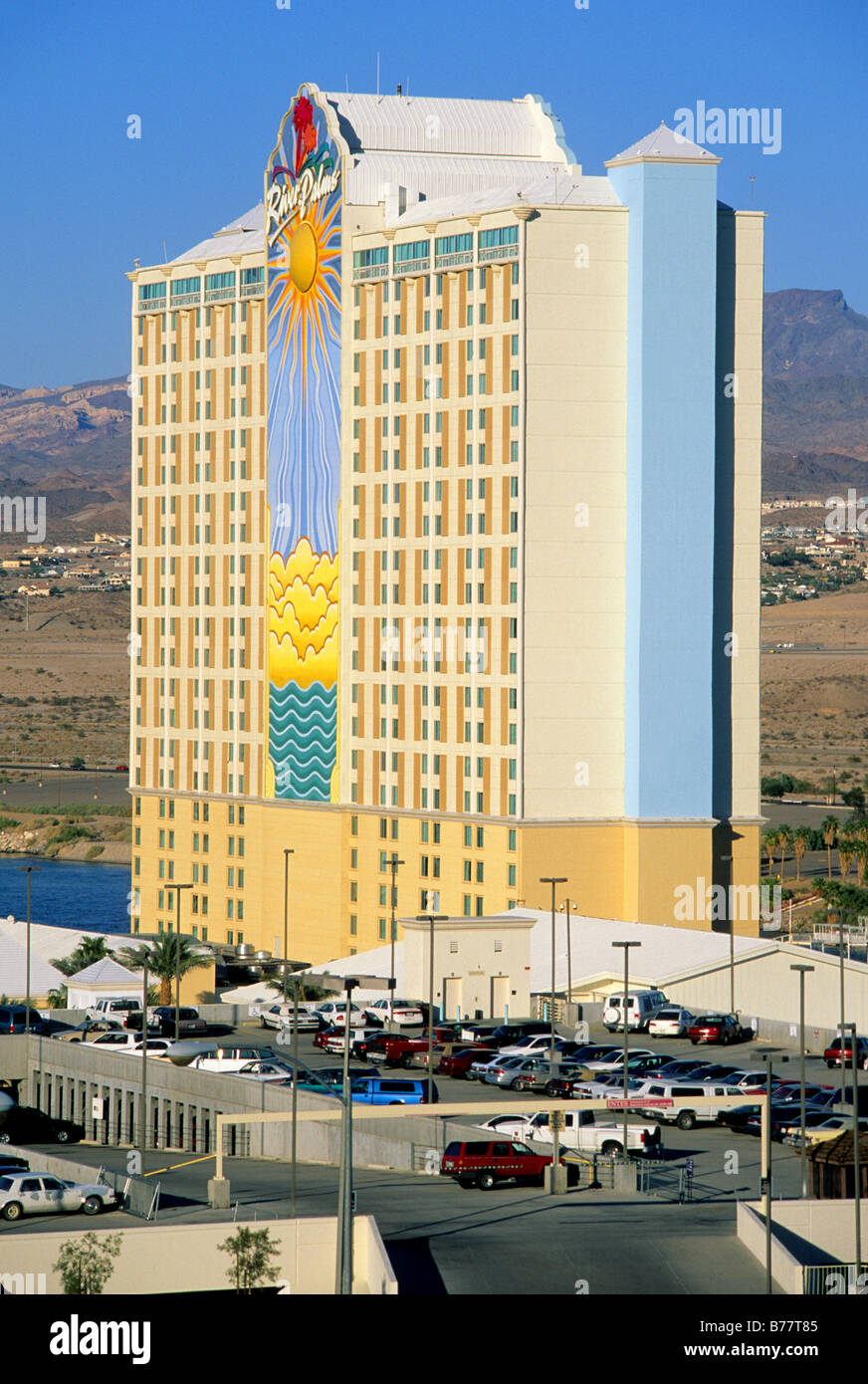 High rise hotel building,River Palms,Laughlin Nevada Stock Photo - Alamy