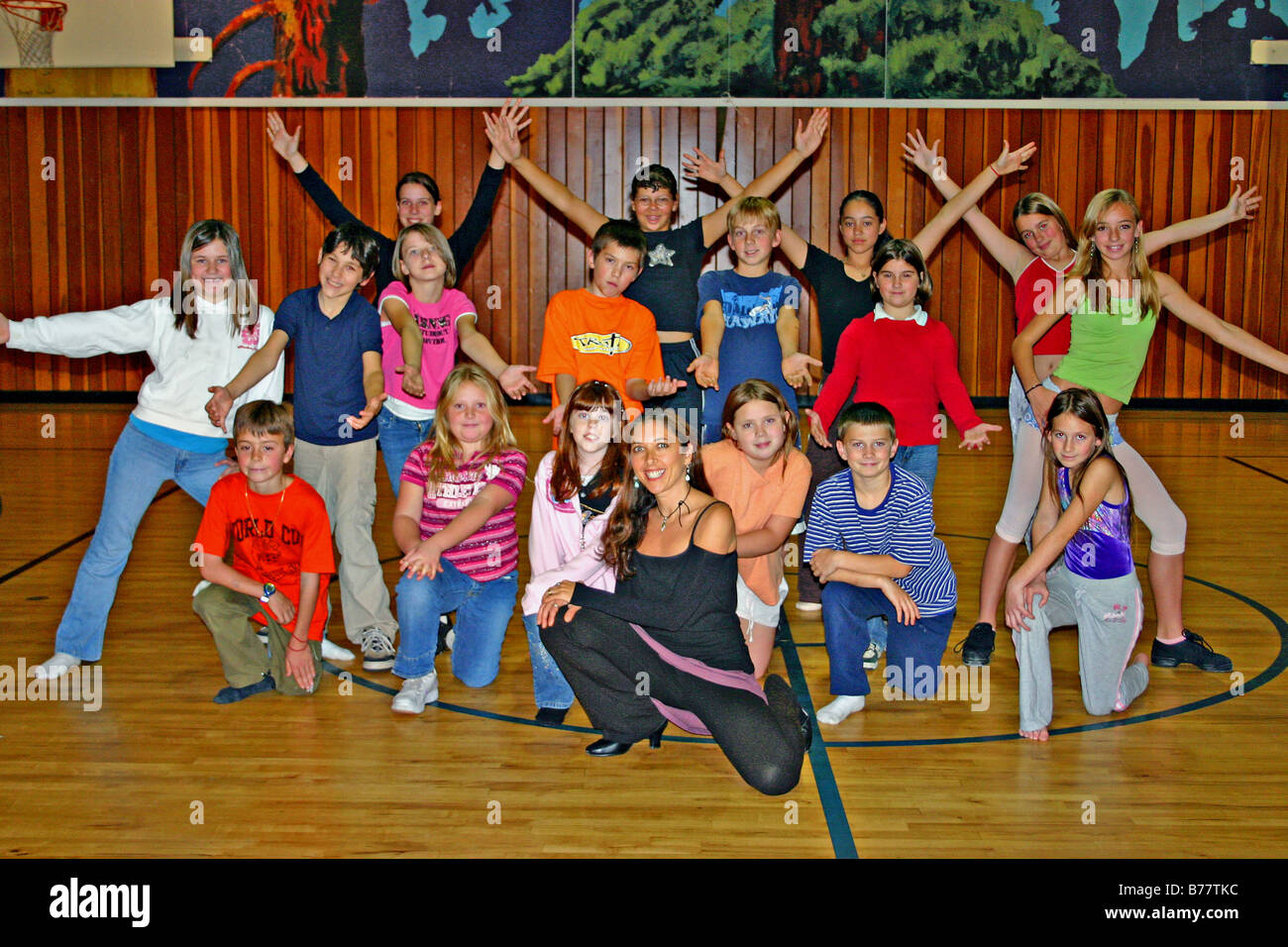 Middle School Girl Dance