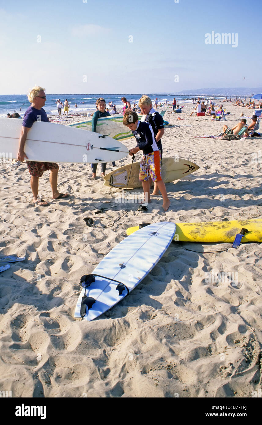People at beach San Diego California Stock Photo - Alamy
