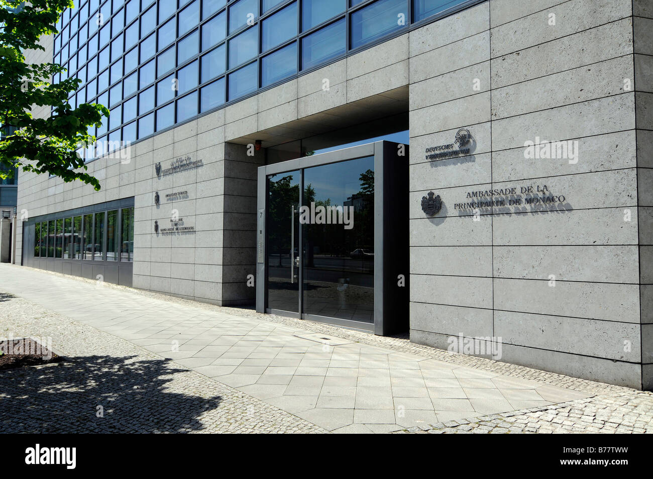 Embassies of Malta, Bahrein, Luxemburg, Monaco, in Berlin, Germany ...