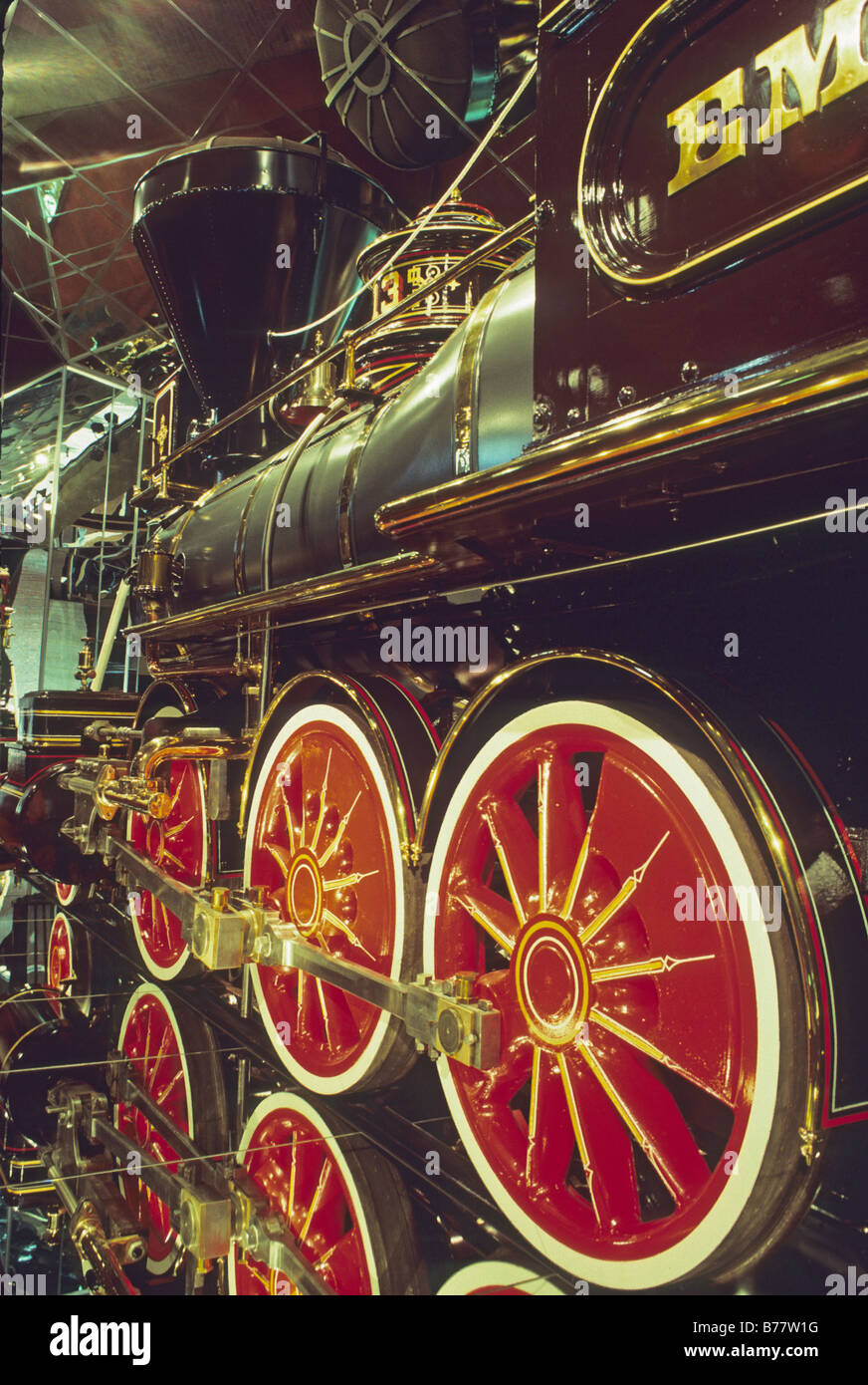 Vintage steam locomotive hi-res stock photography and images - Alamy