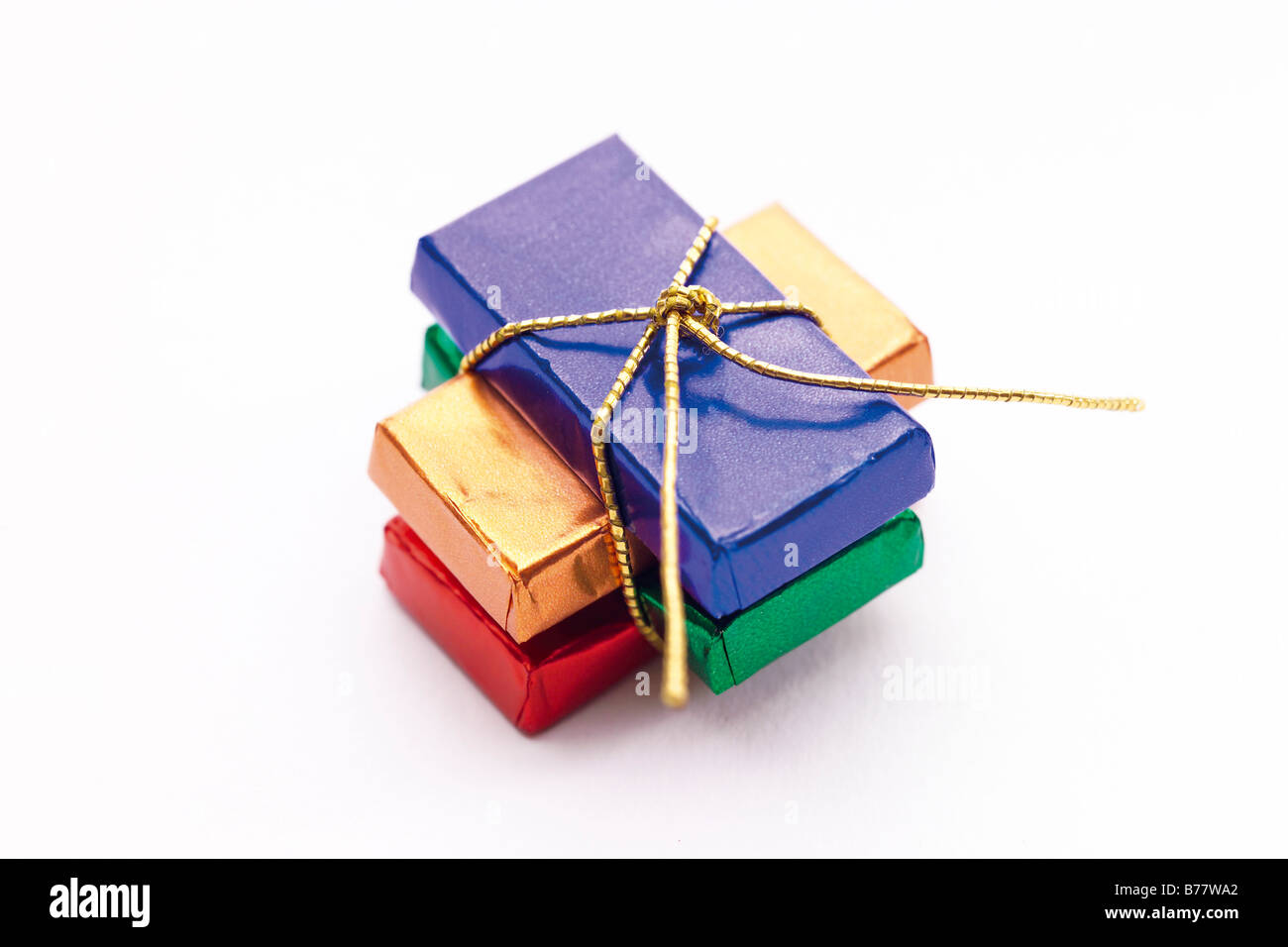 Small chocolate bars Stock Photo - Alamy