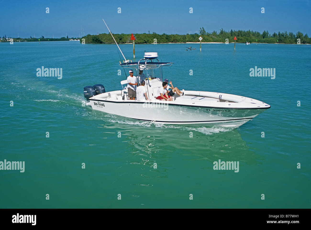 People boating Marathon Florida Keys Stock Photo - Alamy