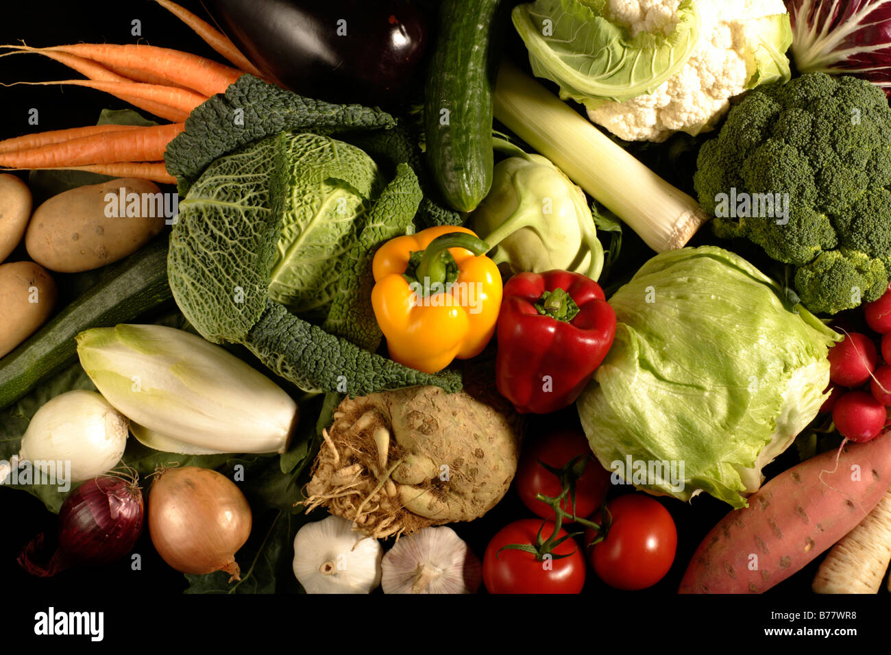 Variety of vegetables Stock Photo - Alamy